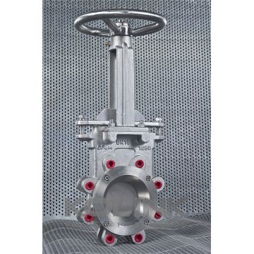 Quality Wear-resistant Knife Gate Valve With SS Or Ni-hard Deflection Cone for sale