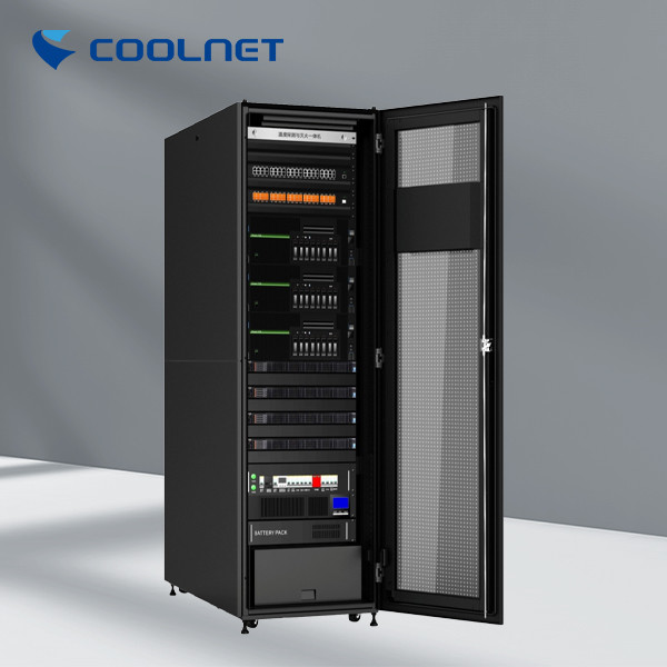 Quality Plug and Play Micro Data Center with 3-30KVA Power Capacity and DC Inverter for sale