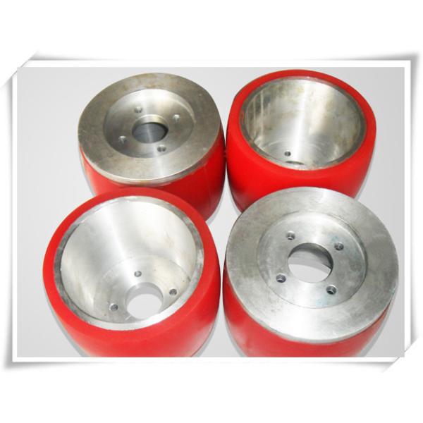 Quality Aging Resistant Polyurethane Wheels / PU Roller Coating Erosion Resistant for sale