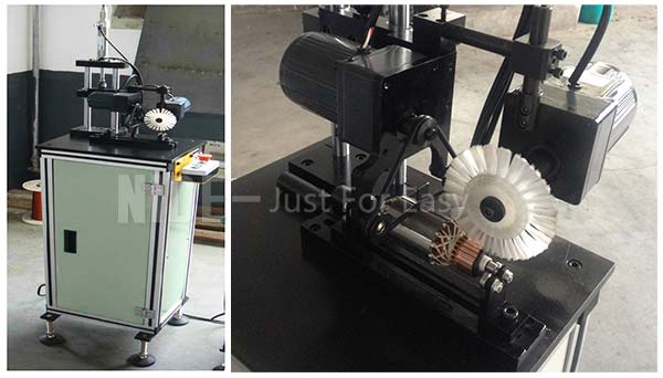 automatic brush deburring machine