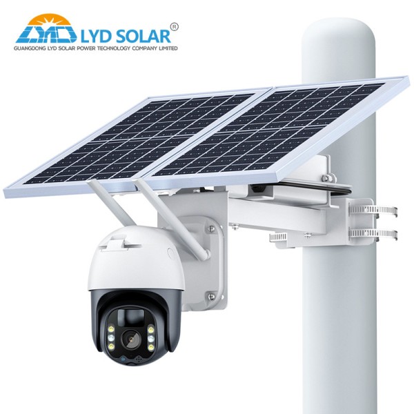 Quality 5V Digital Wireless 4G Solar Security Camera 5 Inch Display for sale