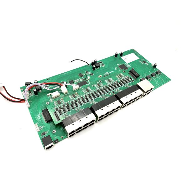 Quality Single Chip 28 Port Industrial Managed Ethernet Switch 24+4 SFP Base-T for sale