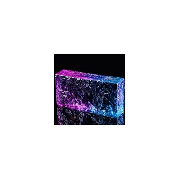 Quality Large Decoration Wall Panel  For Sale Crystal Clear Stained Translucent Glass Block for sale