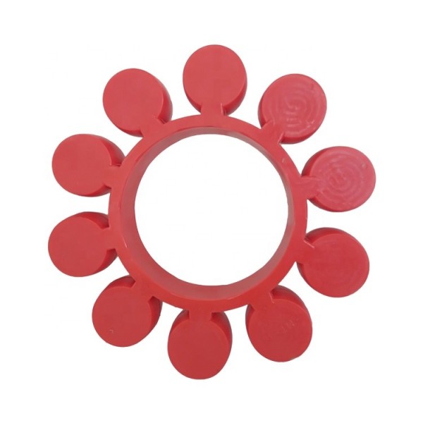 Quality PU Elastic Rubber Spider Insert Nanocrystalline Flexible Coupling Parts 92A 98A for sale