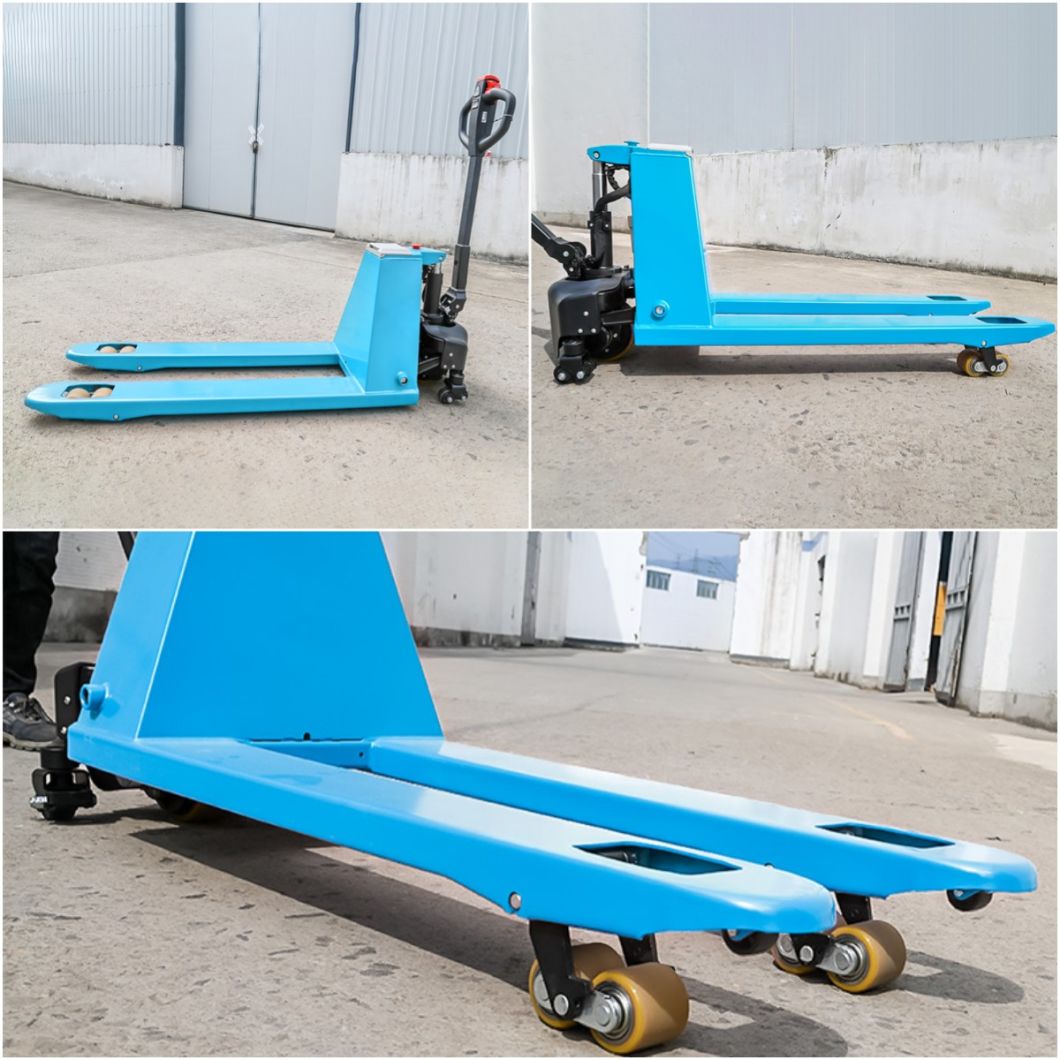 New Design Warehouse Machine Electric Pallet Jack Truck 1.5 Ton Full Electric Pallet with Maintenance-Free Battery