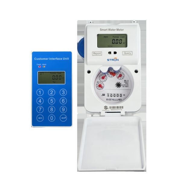 Quality NEMSA Certificated STS Split Keypad Prepaid RF Brass/Plastic Intelligent Water for sale