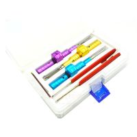 Quality 6Piece Locksmith Tools Set with Adjustable Cross-Shaped Lock Picking Tools for sale