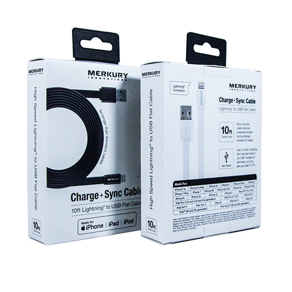 Quality ISO9001 Paper Earphone Headset Electronics Packaging Box Foil Stamping for sale