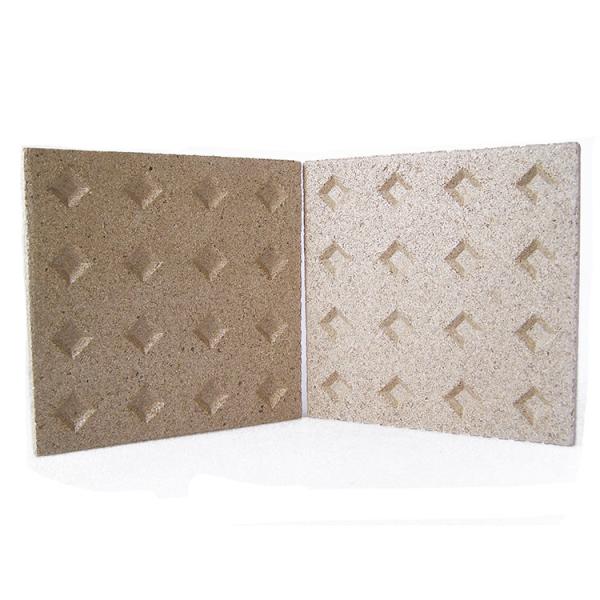 Quality Nontoxic Yellow Vermiculite Insulation Board Sheets Lightweight for sale