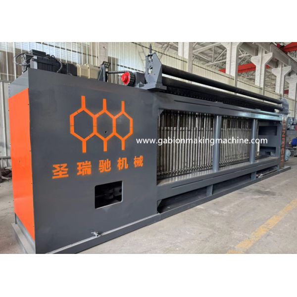 Quality SRC-100-2 Fully Automated Gabion Mesh Production Line Weaving Width 4500mm for sale
