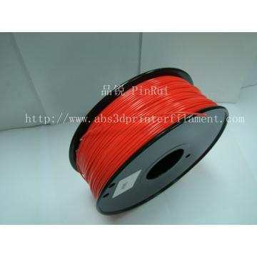 Multi Color 1.75mm / 3mm ABS 3D Printer Filament Red With Good Elasticity