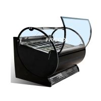 Quality Commercial Refrigerated Ice Cream Display Fridge Freezer 1000L for sale