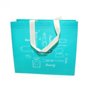 Quality Laminated PP Non Woven Shopping Bag Solid Material Shopping / Carrying Usage for sale