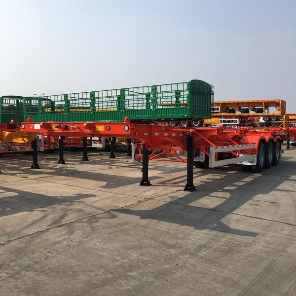 Quality 25-40 Tons Refrigerated Container Semi Trailer for Heavy-Duty and Durable for sale
