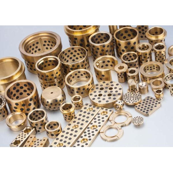 Quality Solid Bronze Self Lubricating Bearing | Graphite Slide Wear Plate for sale