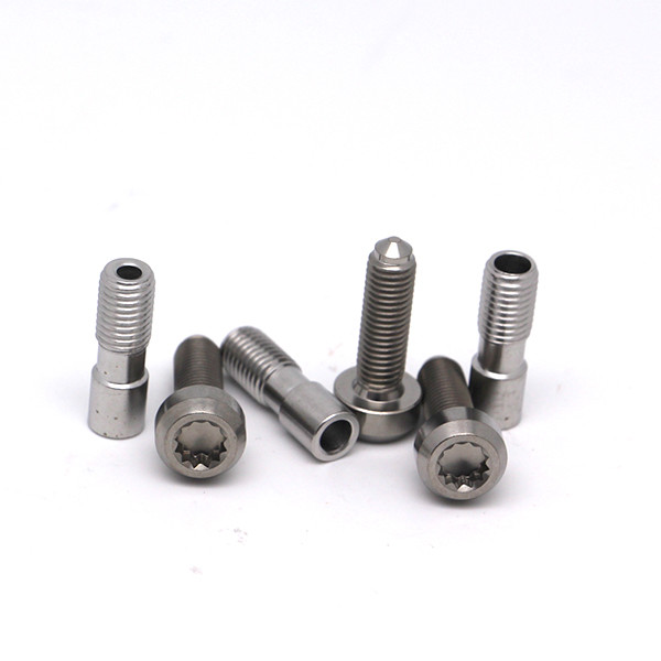 Quality Aeronautical CNC Titanium Parts M2 M4 M6 CNC Machining Bolts for sale
