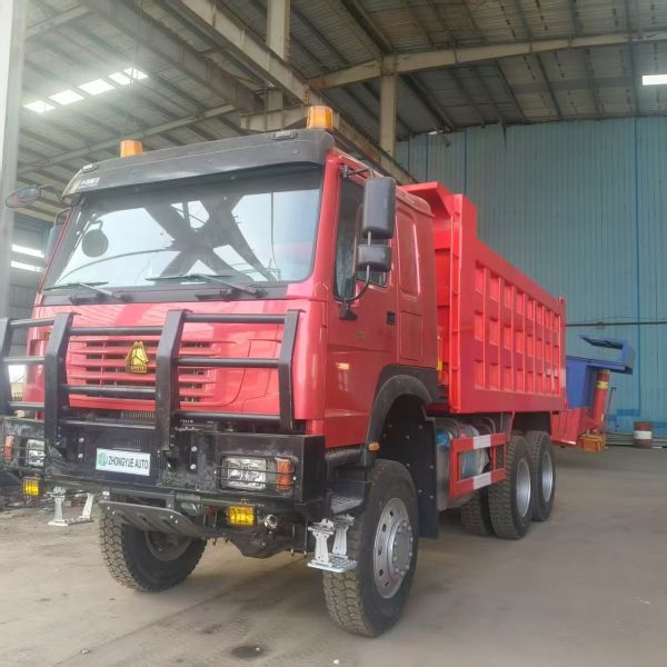 Quality 6X6 ARMY DUMP TRUCK 25T 10 WHEELS 30CUBIC DIESEL FUEL TYPE SINOTRUK HOWO ALL WHEEL DRIVE TIPPER TRUCK WITH GOOD CONDITION for sale