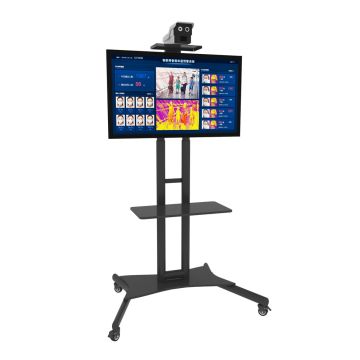 Quality LCD Face Recognition Thermometer Terminal Touchless Temperature Screening Kiosk for sale