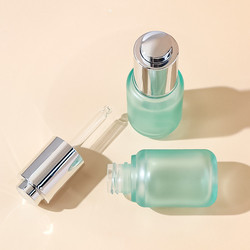 Quality PET Custom Cosmetic Bottles Vintage Round Parfum Atomizer Spray for sale