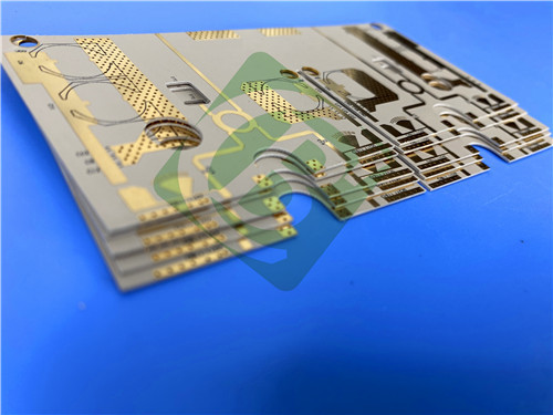 Quality Rogers RT/duroid 6035HTC RF-10 Double Layer RF PCB built on 30mil Core Laminate for sale