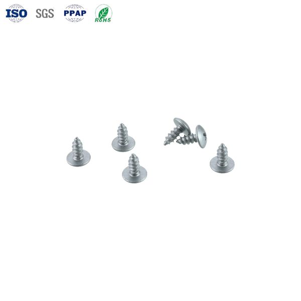 Quality Customized Dacromet Coated Phillips Pan Head Self-Tapping Screws with Point Tail for sale