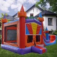 Quality Private Label Inflatable Bouncy Castle for Kids Gender Unisex Age Range 14 Years for sale