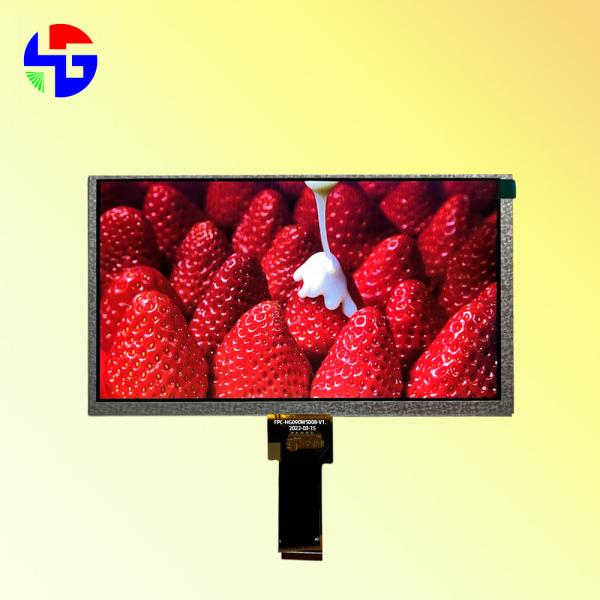Quality 1024 X 600 LCD TFT Display 9 Inch LVDS Interface TFT TN 6 O'Clock Ultra Wide for sale