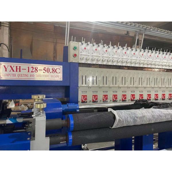 Quality 64 Inch Industrial Embroidery Quilting Machine For Upholstery Fabric for sale