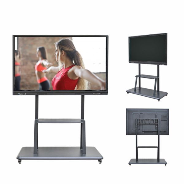 Quality 4K HD Autofocus Interactive Flat Panel Display With Conference EPTZ Webcam for sale