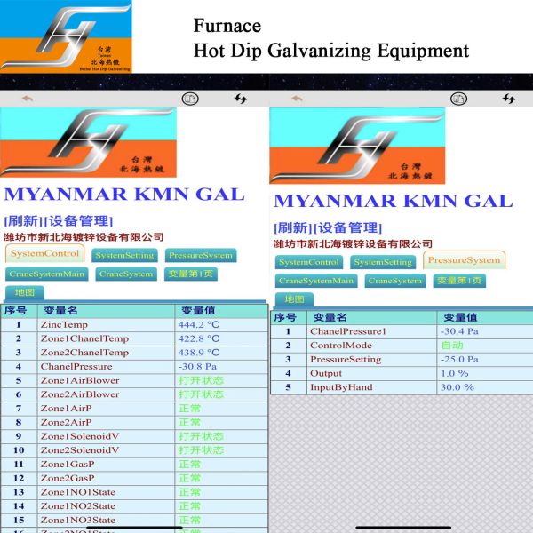 Quality High Velocity Hot Dip Galvanizing Production Line for sale