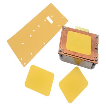 Quality Resistant Punctures Light amber 1.6W / mK Thermal Conductive Insulators for sale