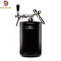 Quality Carbonated Pressurized 5L Mini Keg Beer Dispenser CO2 System for sale