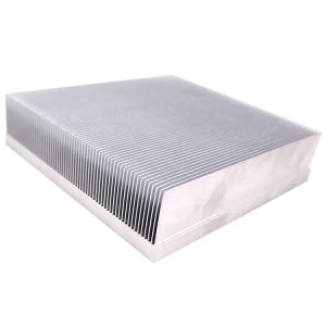 Quality 1-10mm Base Thickness CNC Processed Fin Aluminum Heat Sink Custom for sale
