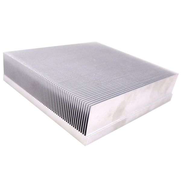 Quality 1-10mm Base Thickness CNC Processed Fin Aluminum Heat Sink Custom for sale