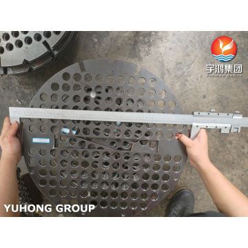 Quality ASME SA516 Gr 70 Carbon Steel Baffle Plate For Heat Exchanger for sale