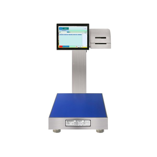 Quality Label Printing Fully Waterproof Smart Scale with Smart Screen and 304 Stainless Steel for sale