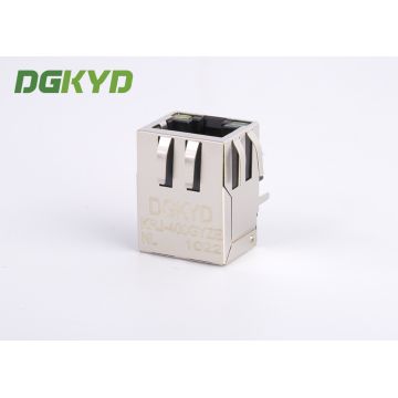 Quality Industrial Panel Mount modular jack cat6 rj45 with Internal Magnetics , for sale