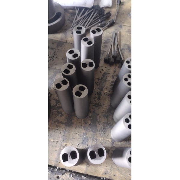 Quality Hexagon Graphite Gear for Casting Brass Bar According to Customers' Drawing for sale