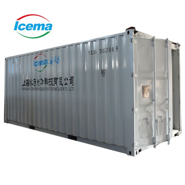 Quality 6400*2250*2500 Container Block Ice Machine with Other Ice Storage Capacity at for sale