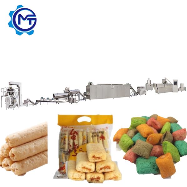Quality Full Automatic 380v Corn Puff Making Machine Operate Flexibly for sale
