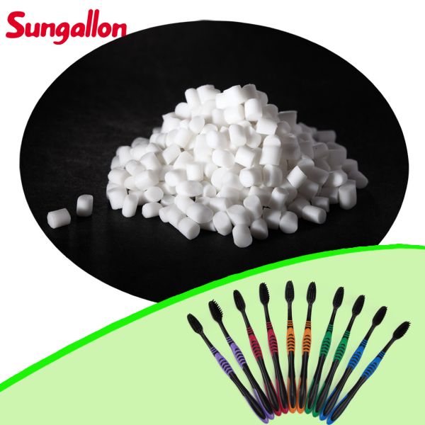 Quality Tooth Brush Handle TPE Granules SEBS/Mineral Oil Base 10A~95A Hardness Range for sale