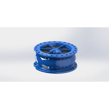 Quality Epoxy Coated Ductile Iron Non Slam Swing Check Valve With Anti Water Hammer for sale