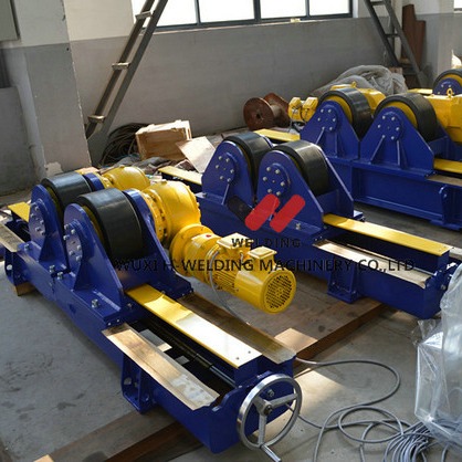 Quality Electrical 10000kg Lead Screw Pipe Welding Rotator For Pressure Vessel for sale