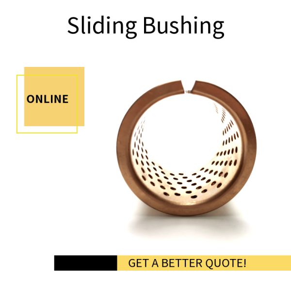 Quality Flanged Bronze Bushings Plain CuSn8 Mesh for sale