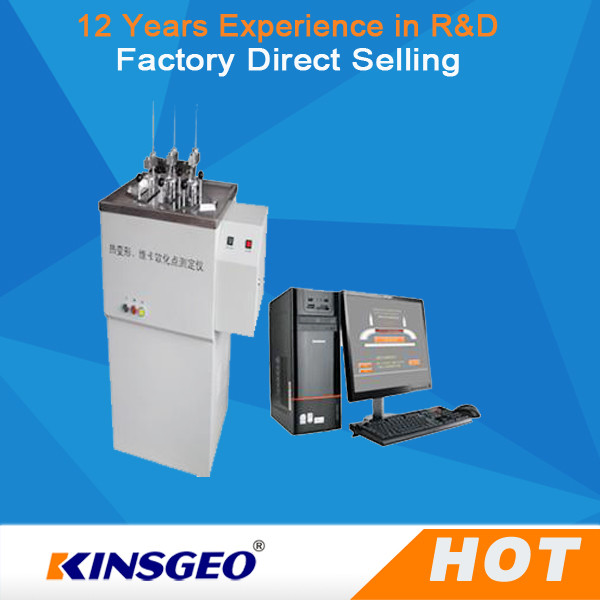 Quality AC220V±10%、50Hz、30A Thermal Deformation Plastic Testing Machine Vicat Softening Point Test for sale