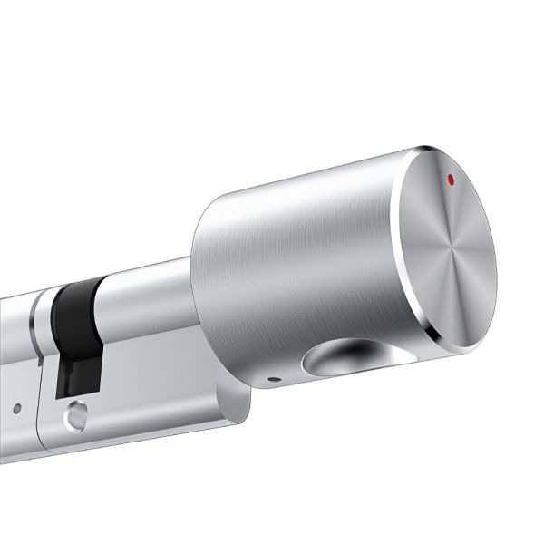 Quality Fingerprint Cylinder Door Lock Residential Adjustable Bluetooth Card Code Key for sale