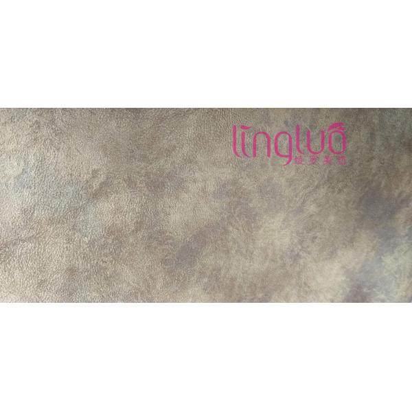 Quality Polyester Satin Suede Sofa Fabric , Velvet Artificial Leather Suede Cloth Material for sale