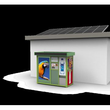 Quality Configuration Scanner Smart Recycling RVM Reverse Vending Machine 50 SKU for sale