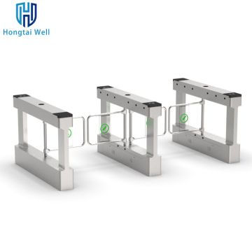 Quality Fingerprint RFID Face Recognition Gate Half Height Turnstile for sale