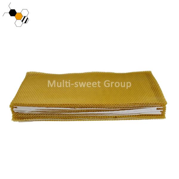 Quality Yellow 72g 80g Pure Beeswax Bee Foundation Sheets for sale